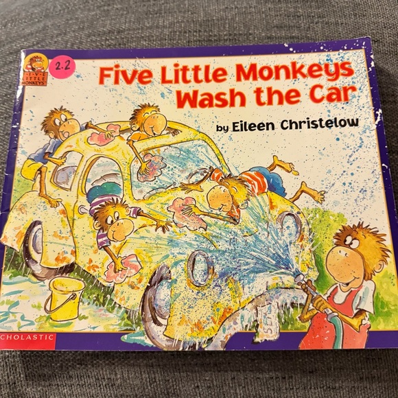 Scholastic | Toys | Scholastic Five Little Monkeys Wash The Car ...